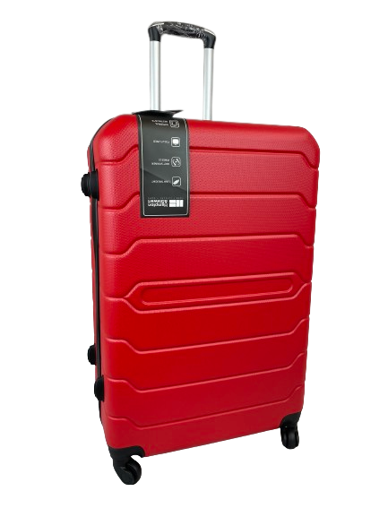 Lightweight Hardshell Suitcase 871 - Red – HamptonandStewart