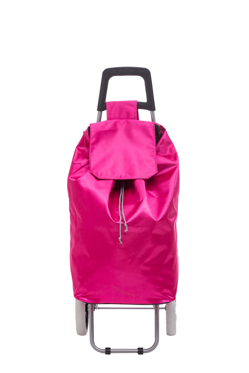 2 WHEEL LARGE SHOPPING TROLLEY - PINK – HamptonandStewart